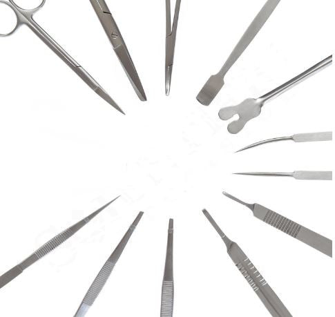 20-PC Biology Lab Anatomy Medical Student Dissecting Dissection Kit Se ...