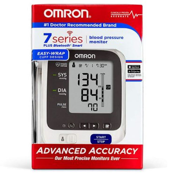Omron BP761 7 Series Wireless Bluetooth Upper Arm Blood Pressure BP Mo ...