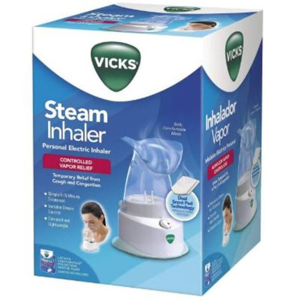 Vicks V1200 Portable Face Steam Steamer Inhaler Humidifier Vaporizer f ...